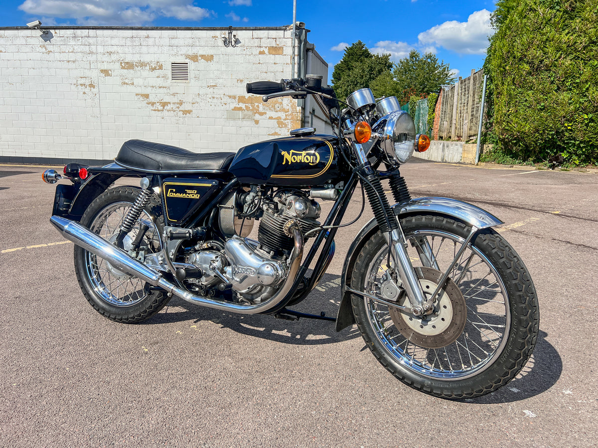 Norton Commando 750cc roadster 1972 – We Sell Classic Bikes