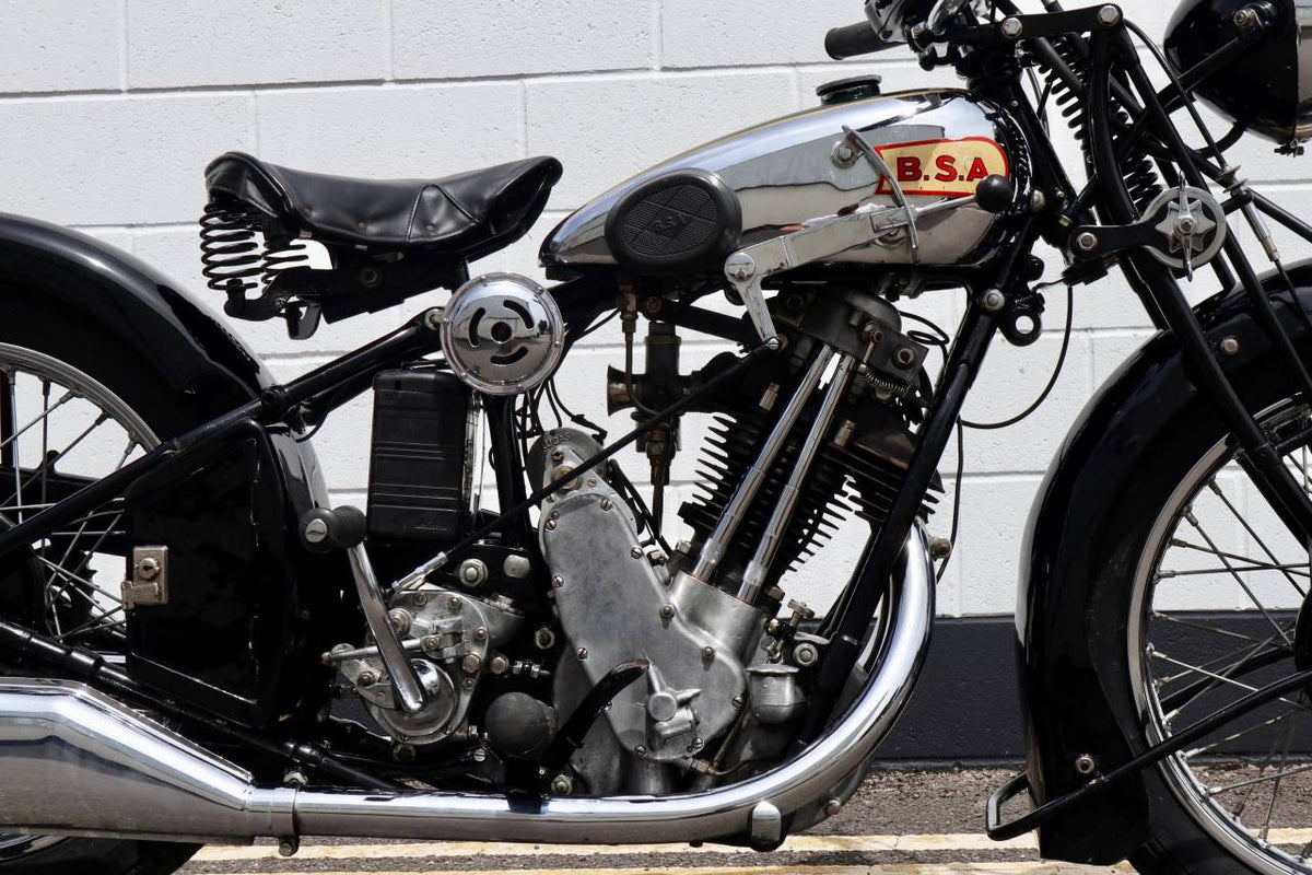 BSA 500 OHV Twin Port Sloper 1931 – We Sell Classic Bikes