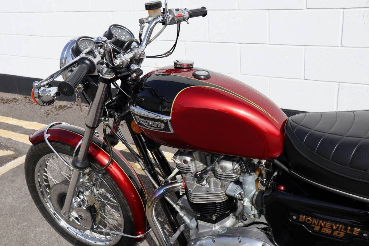 Triumph Bonneville T140V 1976 – We Sell Classic Bikes