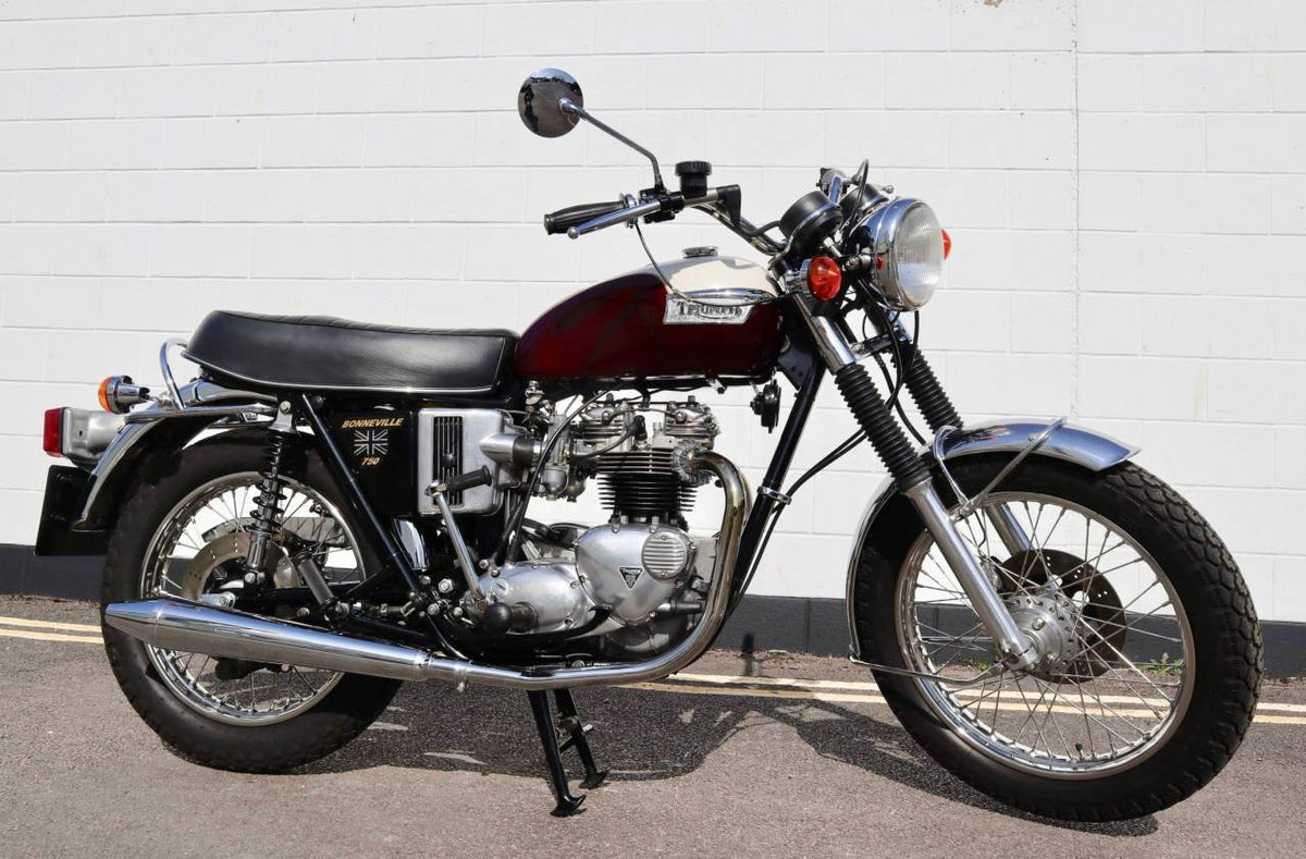 Triumph Bonneville T140V 1976 – We Sell Classic Bikes