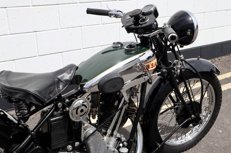 BSA 500 OHV Twin Port Sloper 1931 – We Sell Classic Bikes