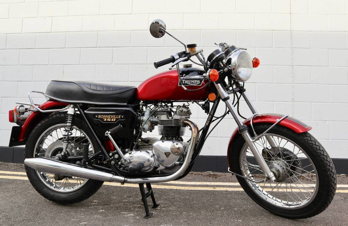 Triumph Bonneville T140V 1976 – We Sell Classic Bikes