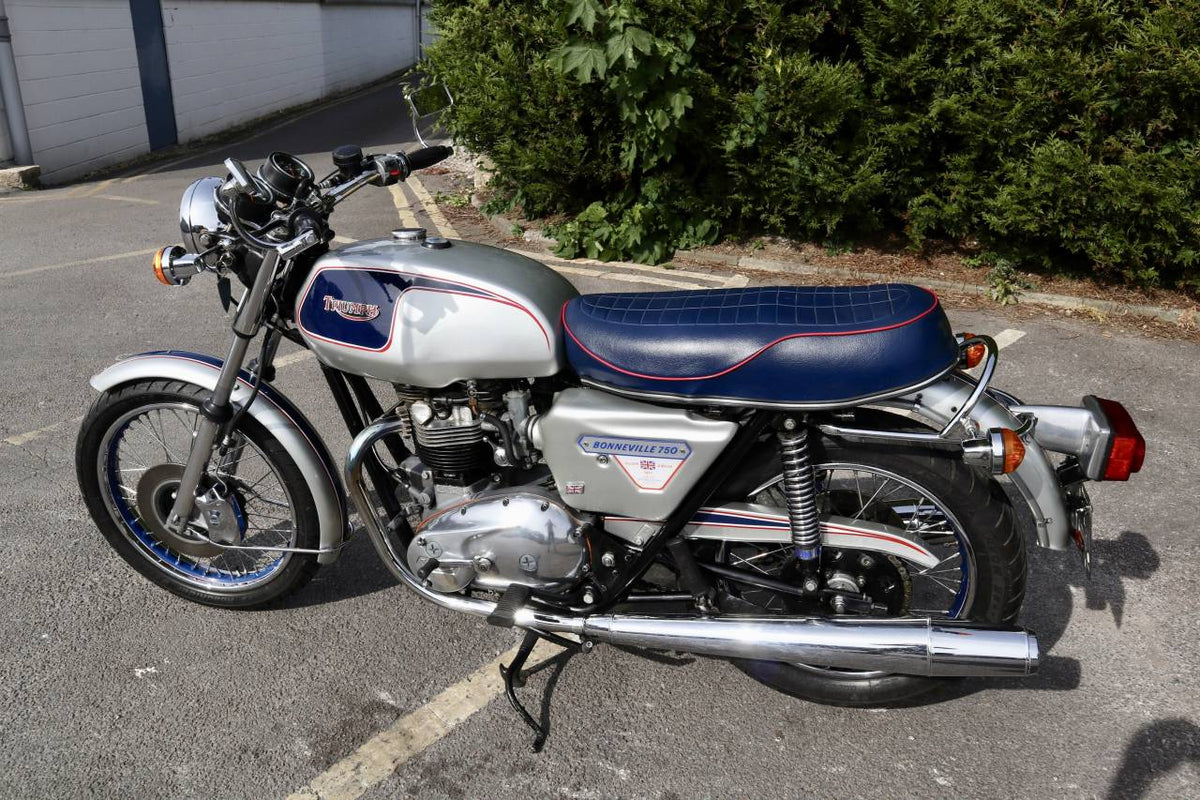 Triumph T140 Silver Jubilee Bonneville 1977 – We Sell Classic Bikes