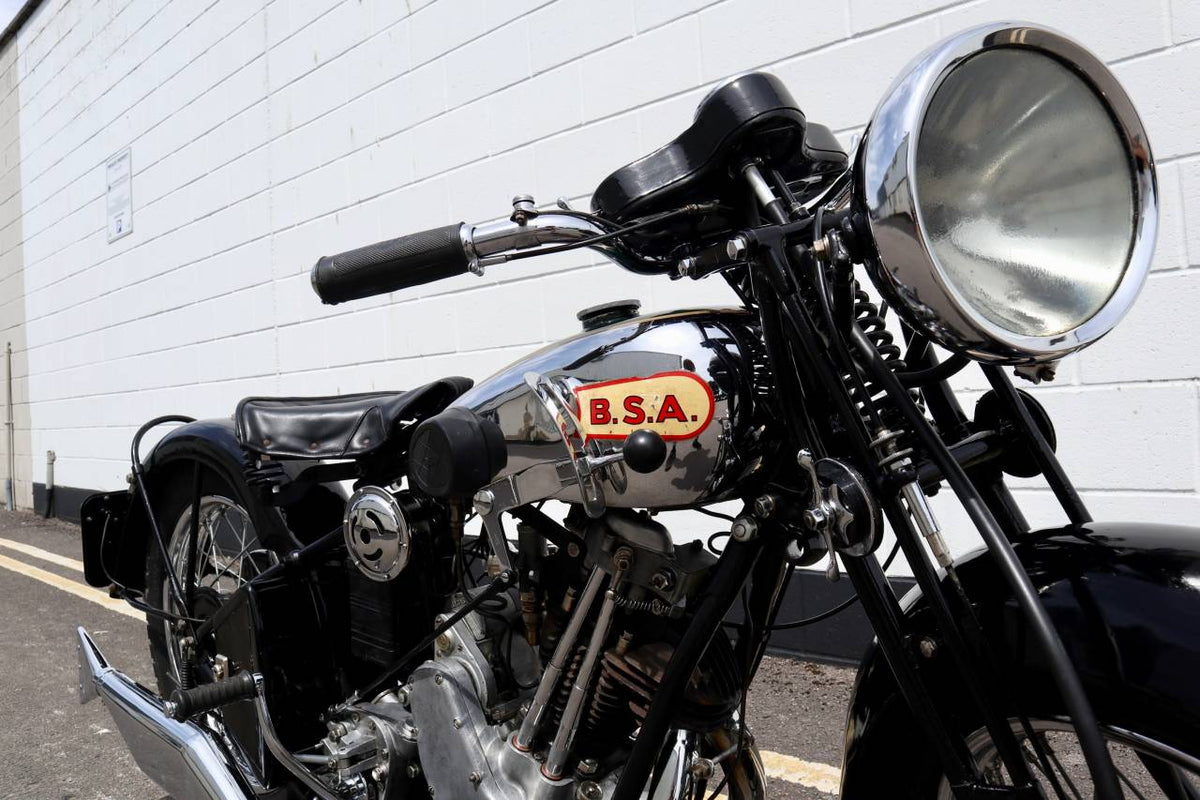 BSA 500 OHV Twin Port Sloper 1931 – We Sell Classic Bikes