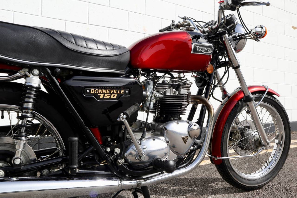Triumph Bonneville T140V 1976 – We Sell Classic Bikes