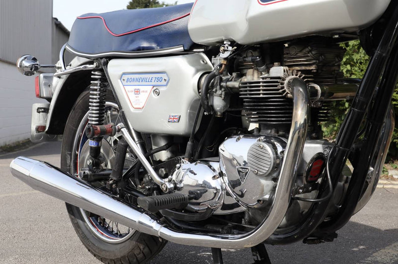 Triumph T140 Silver Jubilee Bonneville 1977 – We Sell Classic Bikes