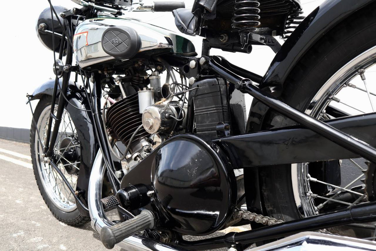 BSA 500 OHV Twin Port Sloper 1931 – We Sell Classic Bikes