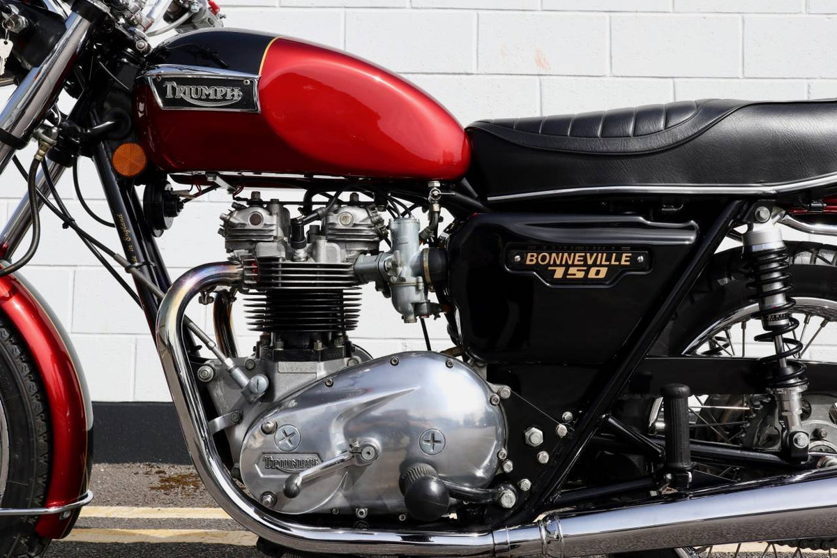 Triumph Bonneville T140V 1976 – We Sell Classic Bikes