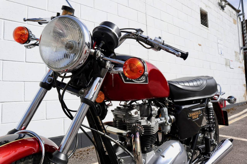 Triumph Bonneville T140V 1976 – We Sell Classic Bikes