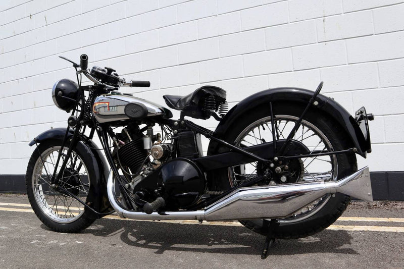 BSA 500 OHV Twin Port Sloper 1931 – We Sell Classic Bikes