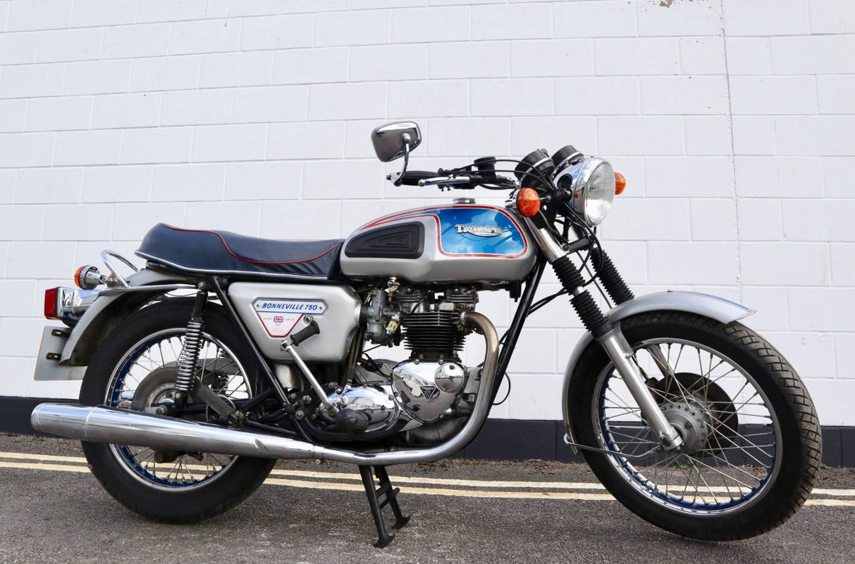 Triumph T140 Silver Jubilee Bonneville 1977 – We Sell Classic Bikes