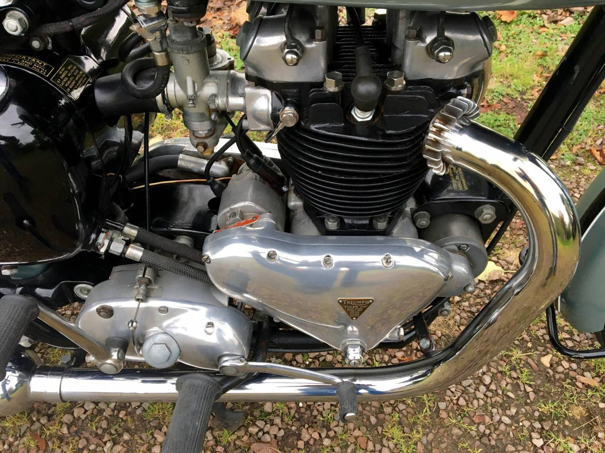 Triumph T110 1954 – We Sell Classic Bikes