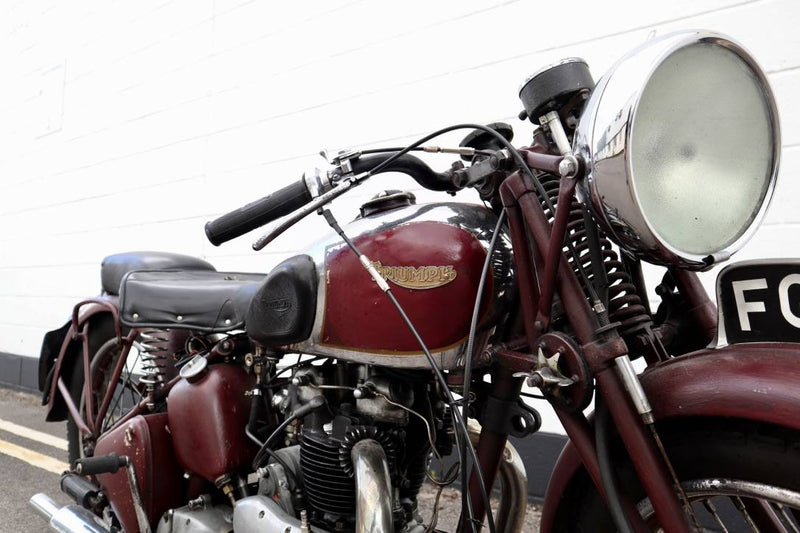 Triumph Pre-War 5T Speed Twin 1938 – We Sell Classic Bikes