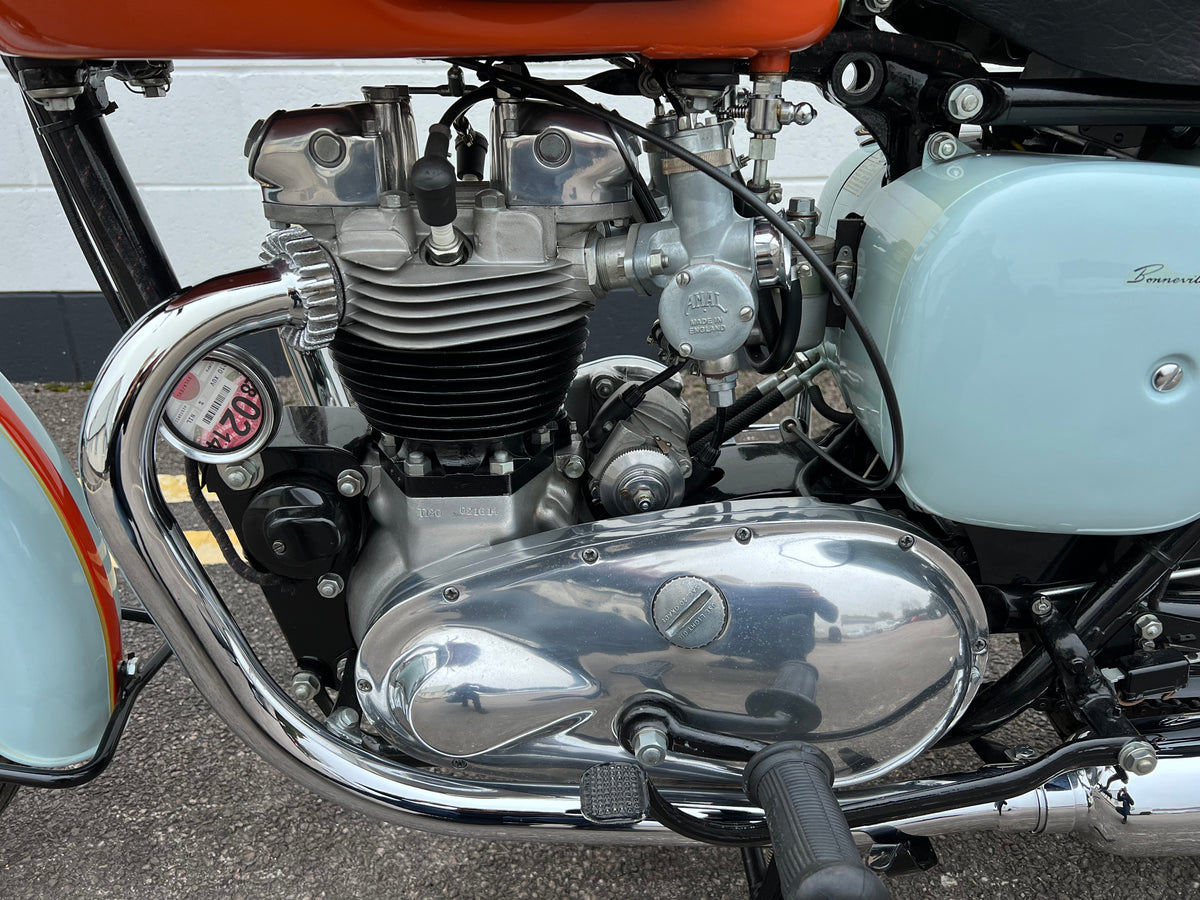 Triumph Pre-Unit T120 Bonneville Tangerine Dream 650cc 1958 – We Sell ...