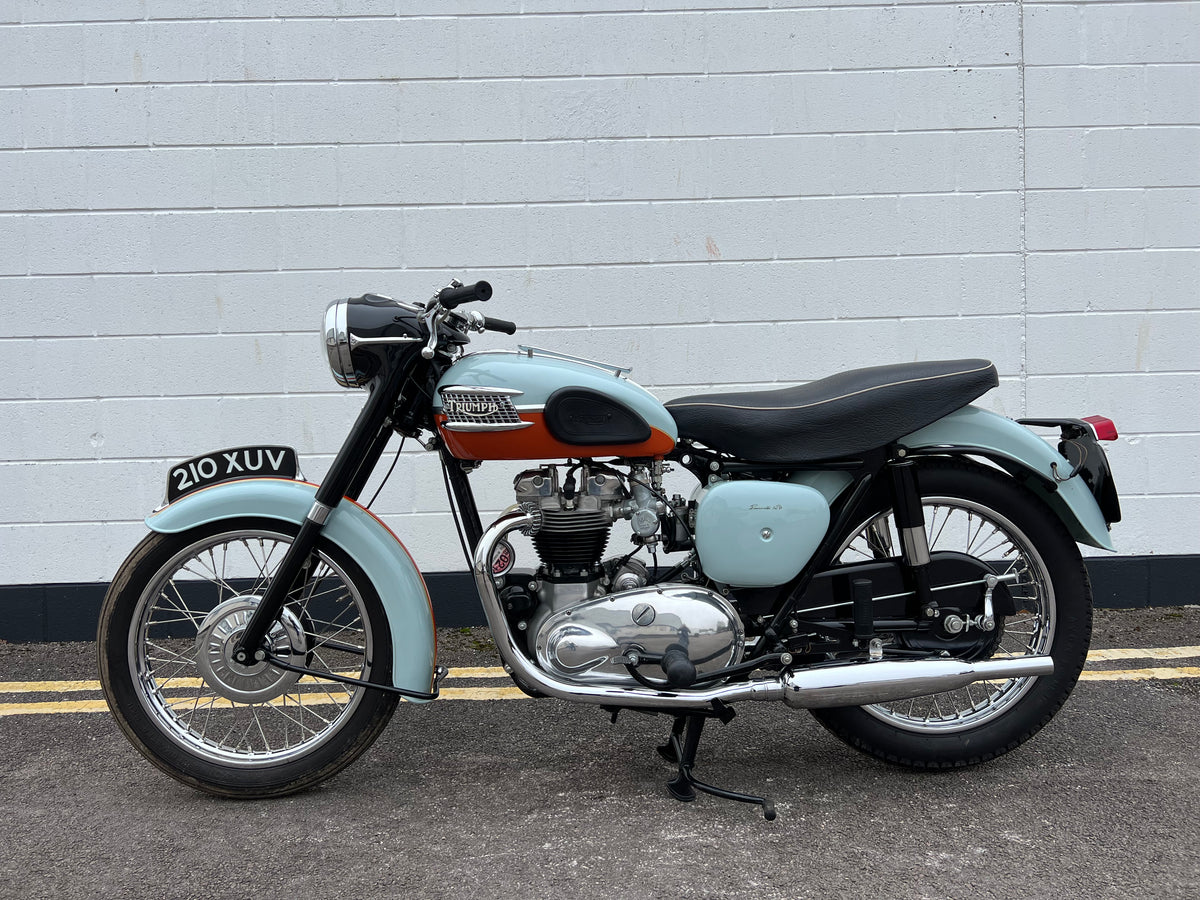 Triumph Pre-Unit T120 Bonneville Tangerine Dream 650cc 1958 – We Sell ...