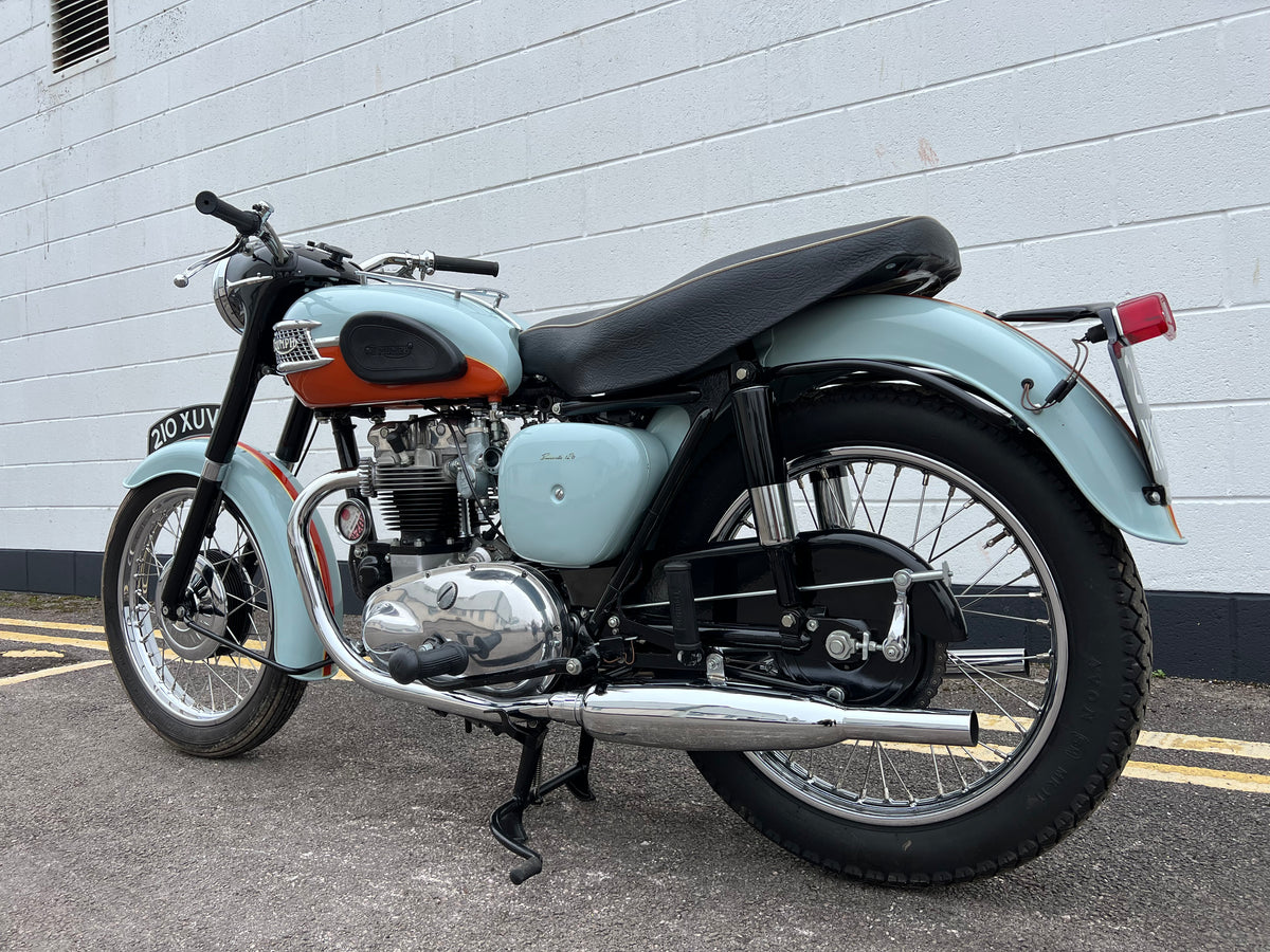 Triumph Pre-Unit T120 Bonneville Tangerine Dream 650cc 1958 – We Sell ...