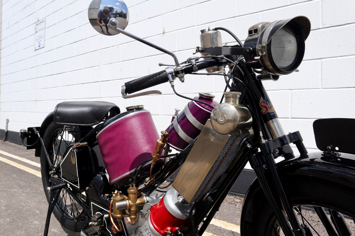 1927 Vintage Scott Super Squirrel 600cc – We Sell Classic Bikes
