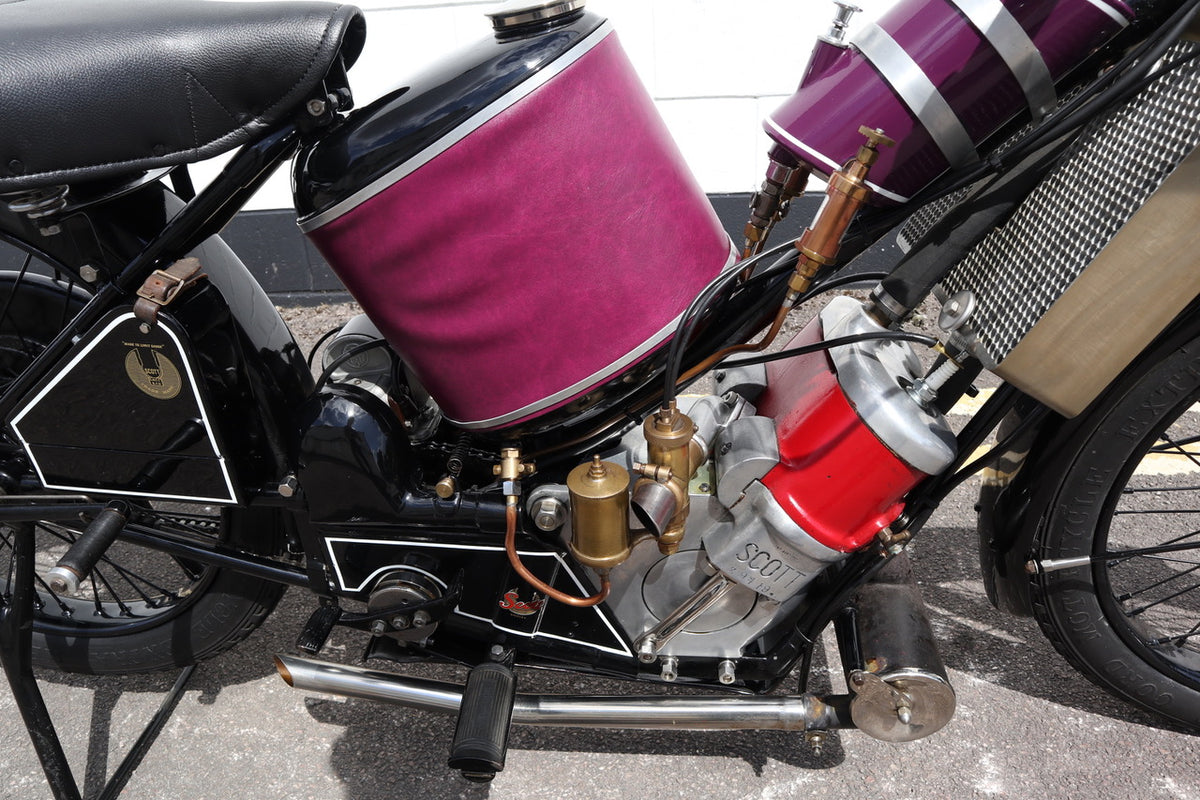1927 Vintage Scott Super Squirrel 600cc – We Sell Classic Bikes