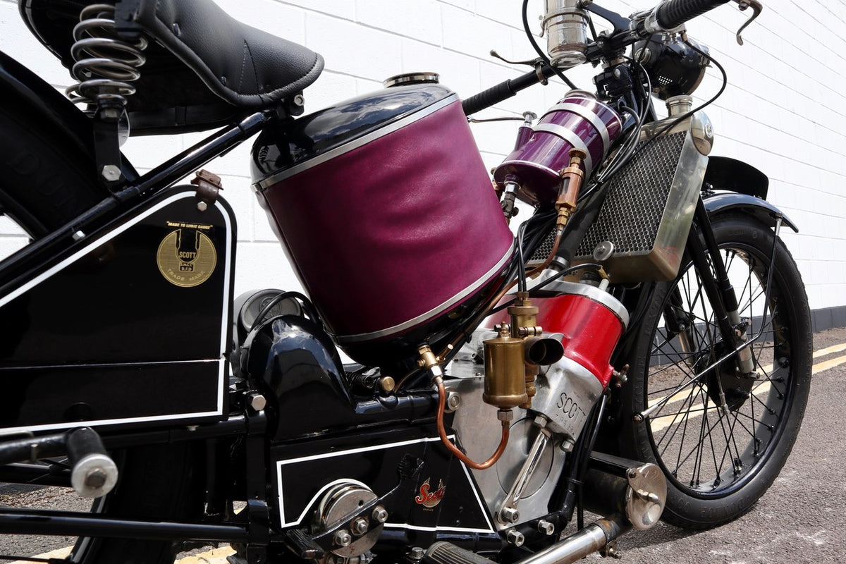 1927 Vintage Scott Super Squirrel 600cc – We Sell Classic Bikes