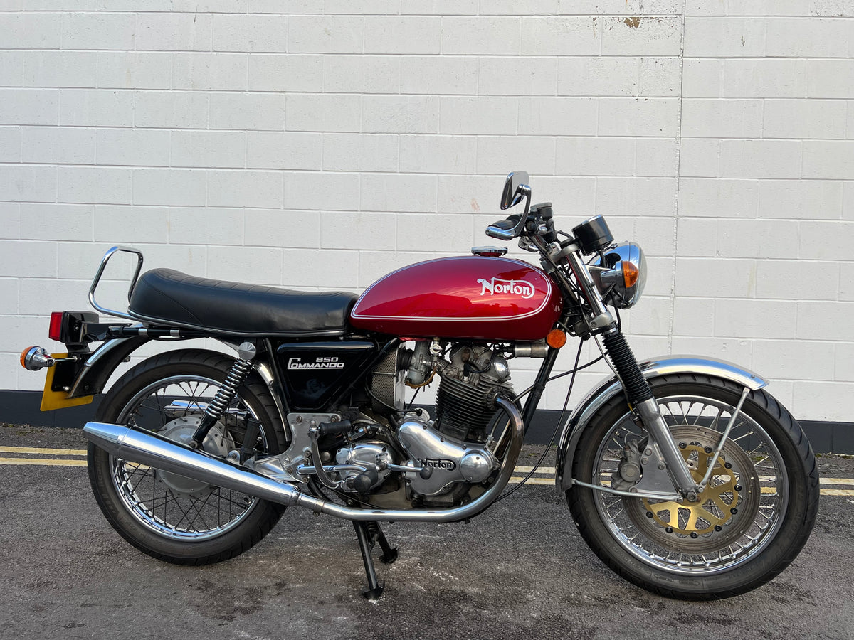Norton Commando 850cc Electric Start 1975 – We Sell Classic Bikes