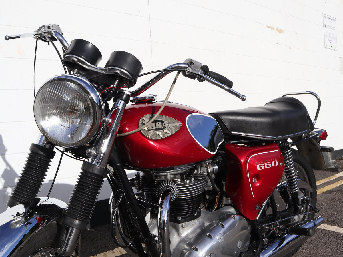 BSA A65L Lightning 650cc 1971 – We Sell Classic Bikes