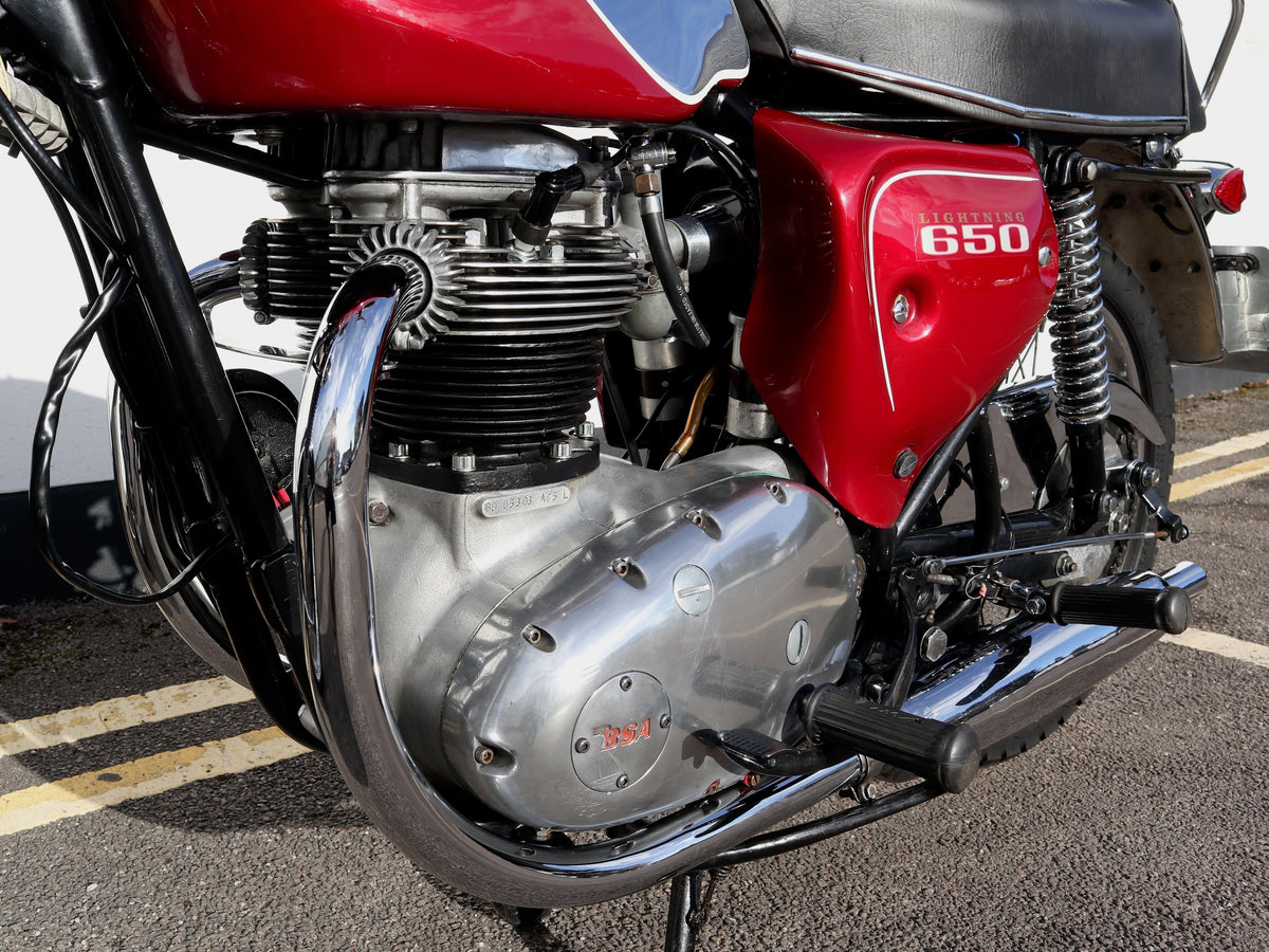 BSA A65L Lightning 650cc 1971 – We Sell Classic Bikes
