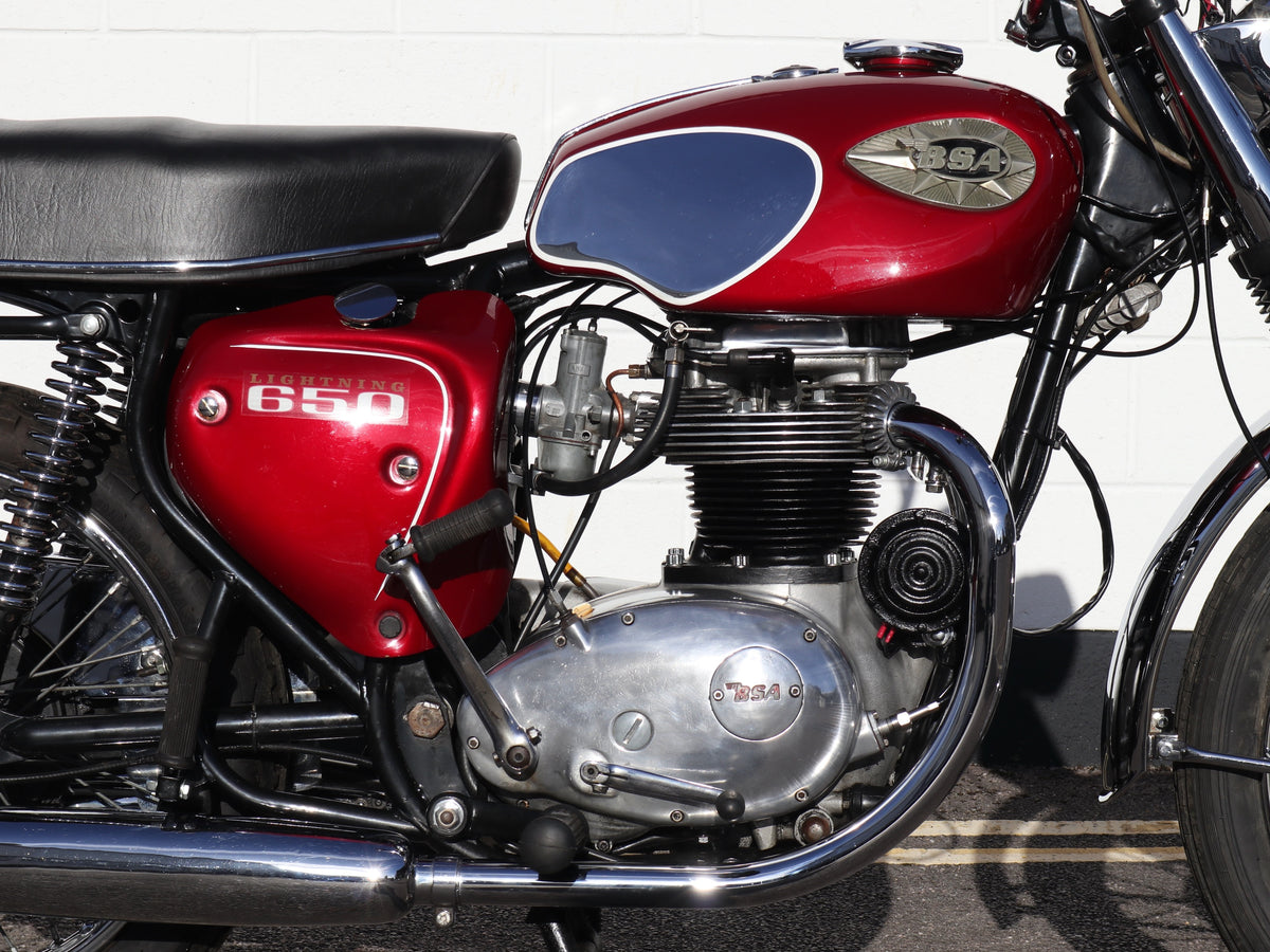 BSA A65L Lightning 650cc 1971 – We Sell Classic Bikes